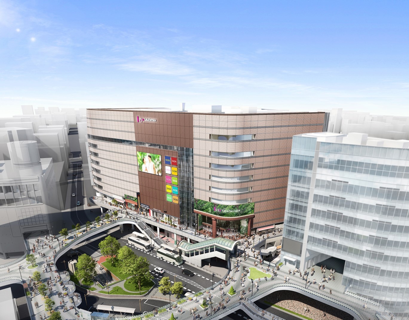 JR川口駅前に埼玉県内最大の大型ビジョン誕生！！ - KEIO AD SQUARE